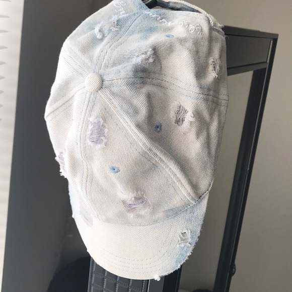 Other | Bleach Washed Hat | Poshmark
